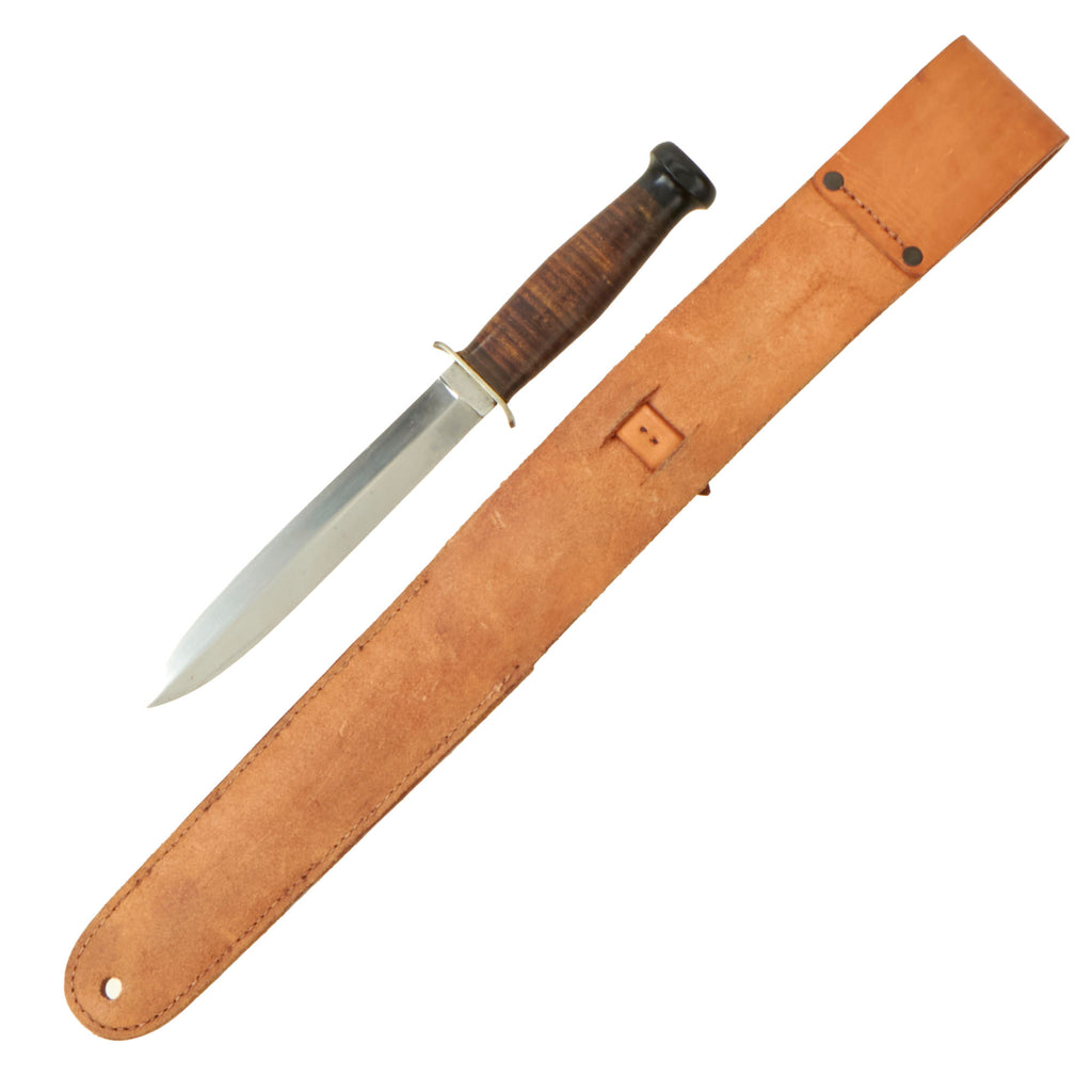 Original U.S. WWII Case Stiletto “OSS Commando” Fighting Knife With Le ...