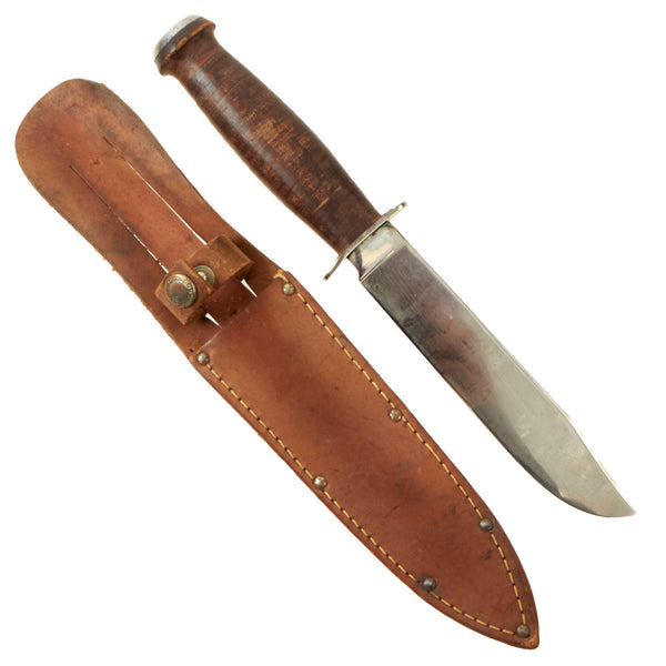 Original U.S. WWII Case Utility Knife with Belt Scabbard ...