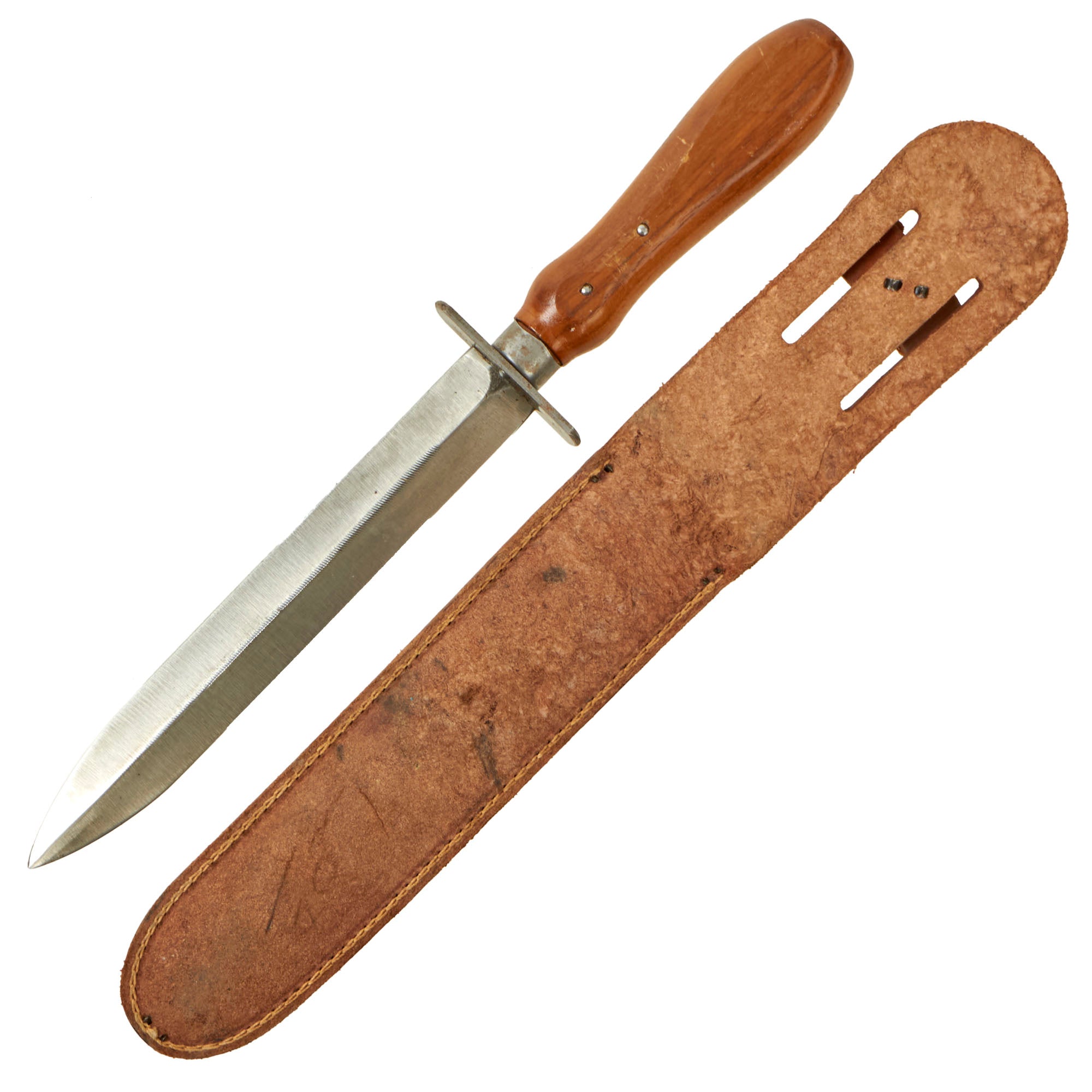 Original U.S. WWII Ben Rocklin "Japanese Sticker" Fighting Knife with ...