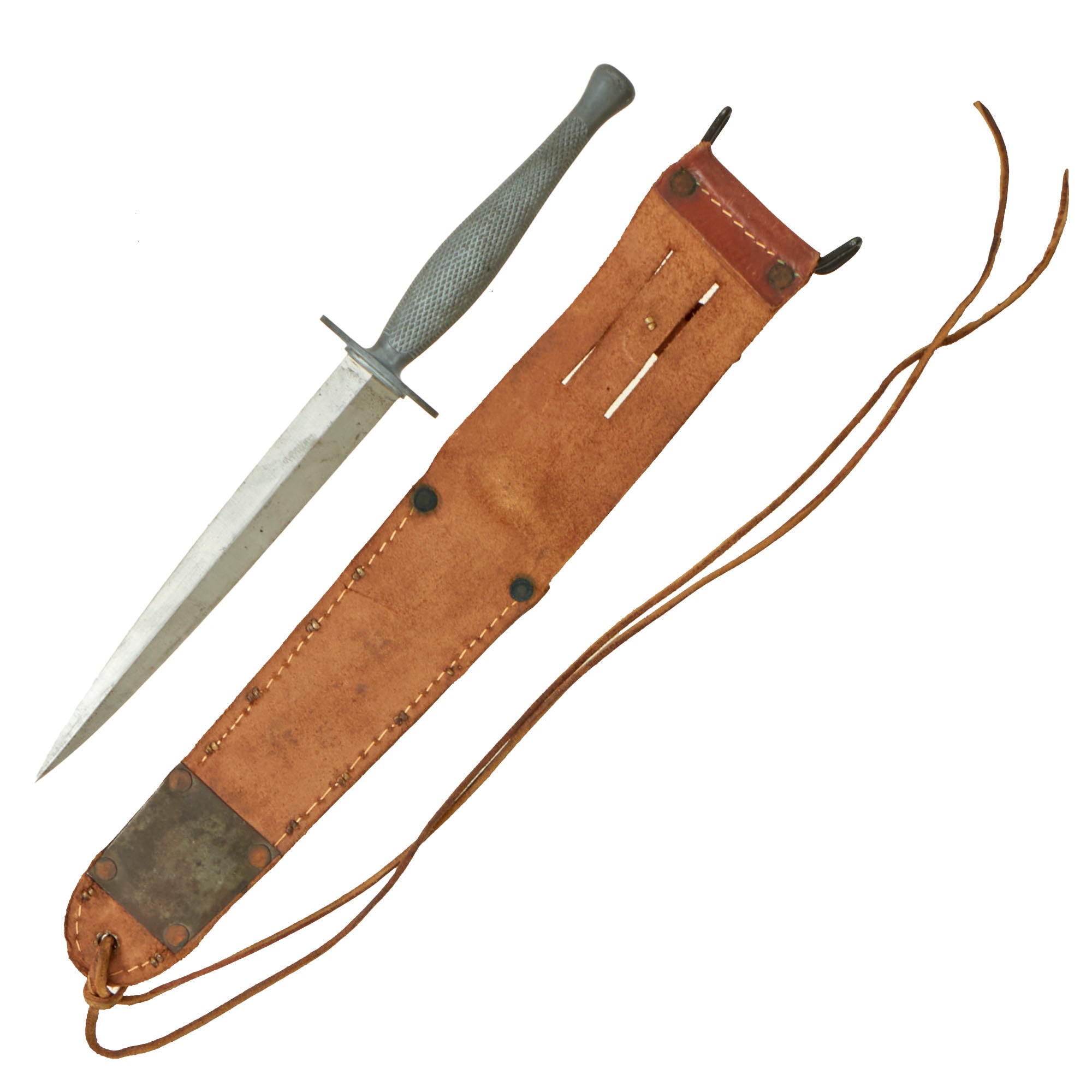 Original U.S. WWII USMC Marine Raider Stiletto Dagger by Camillus with ...