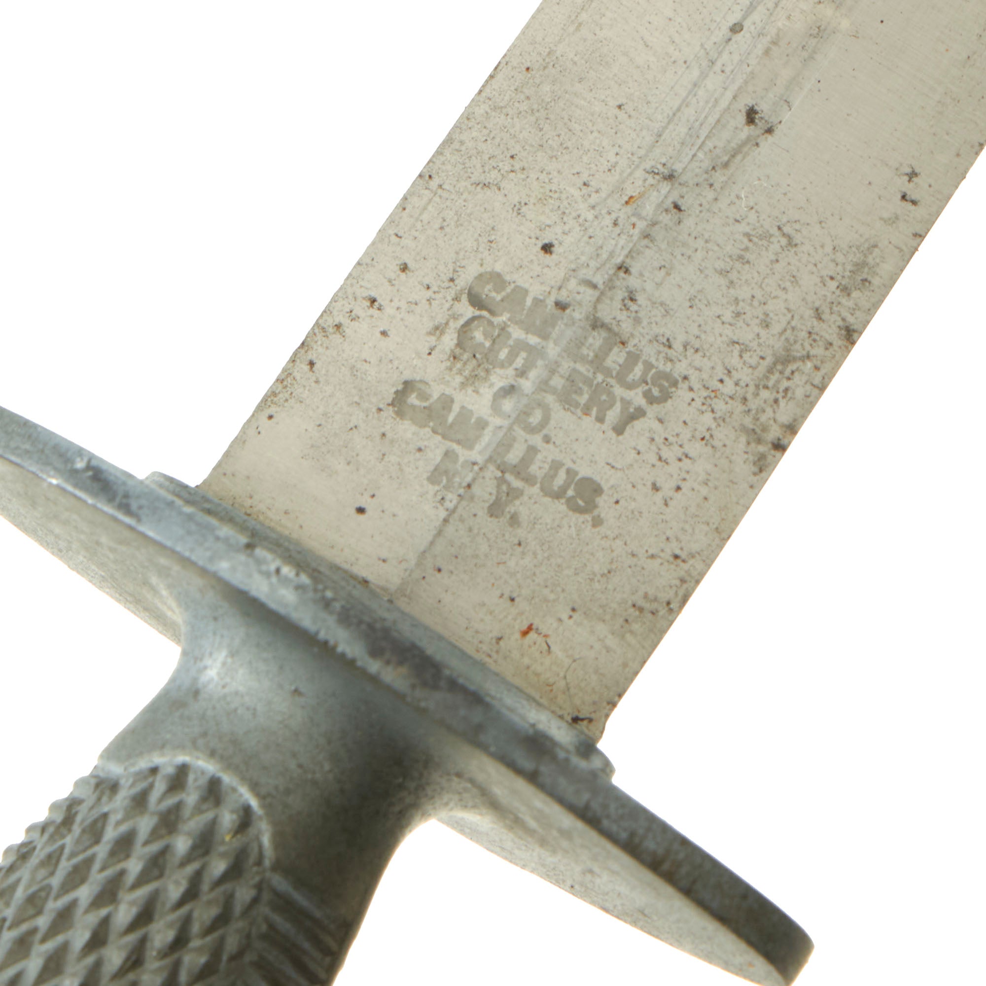 Original U.S. WWII USMC Marine Raider Stiletto Dagger by Camillus with ...