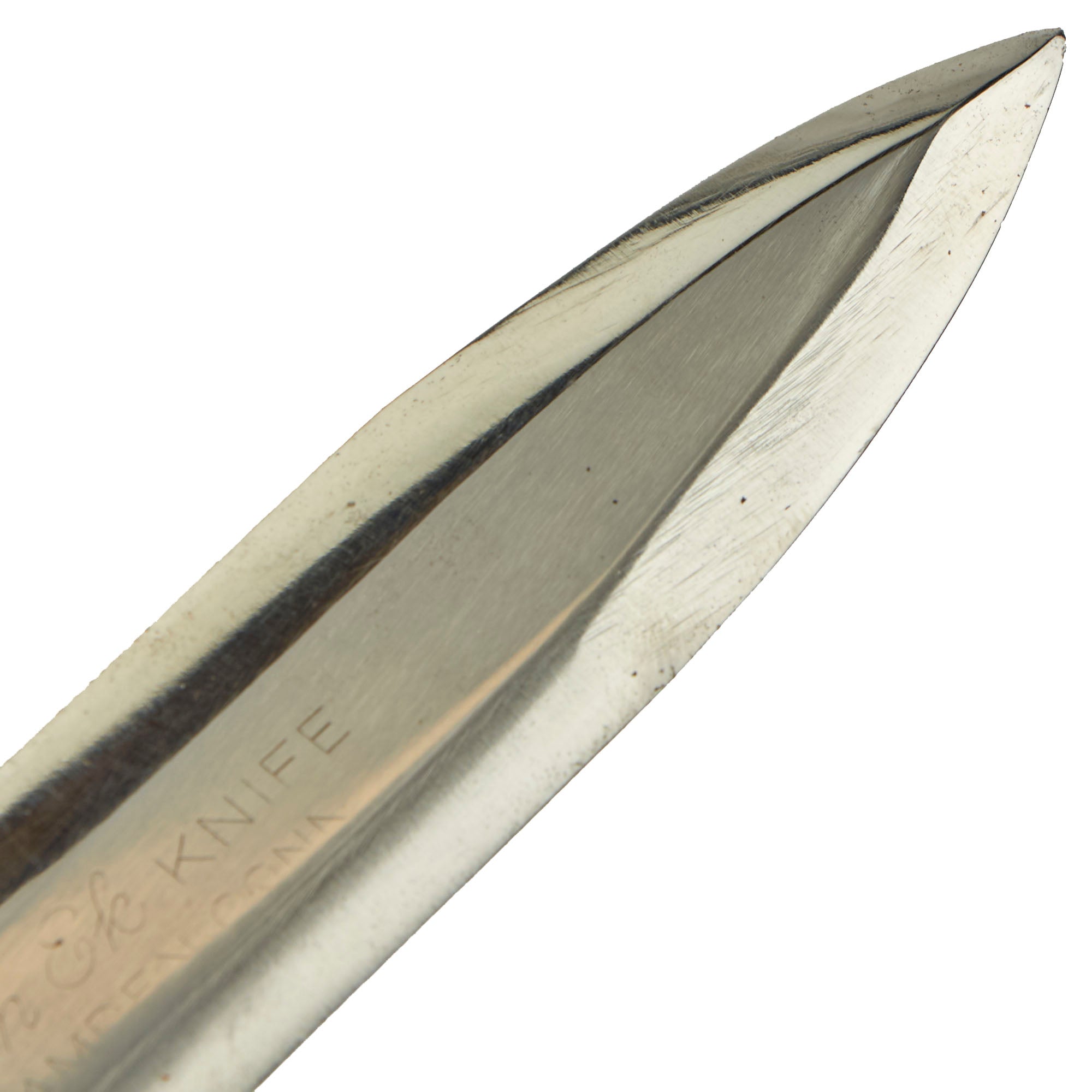 Original U.S. WWII EK Model 2 Fighting Knife With Correct Scabbard by ...