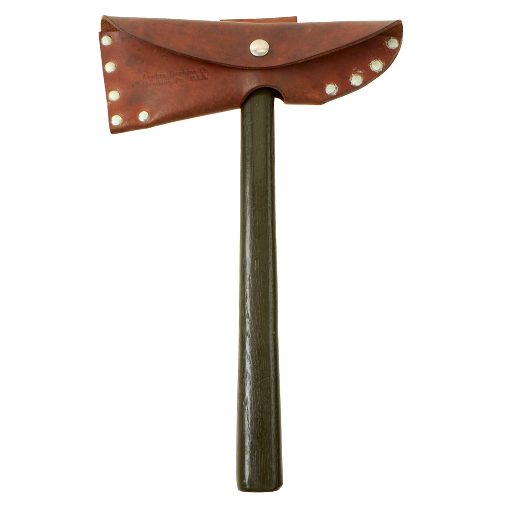 Original U.S. Vietnam War Lagana Tomahwak with Leather Carry Case by t ...