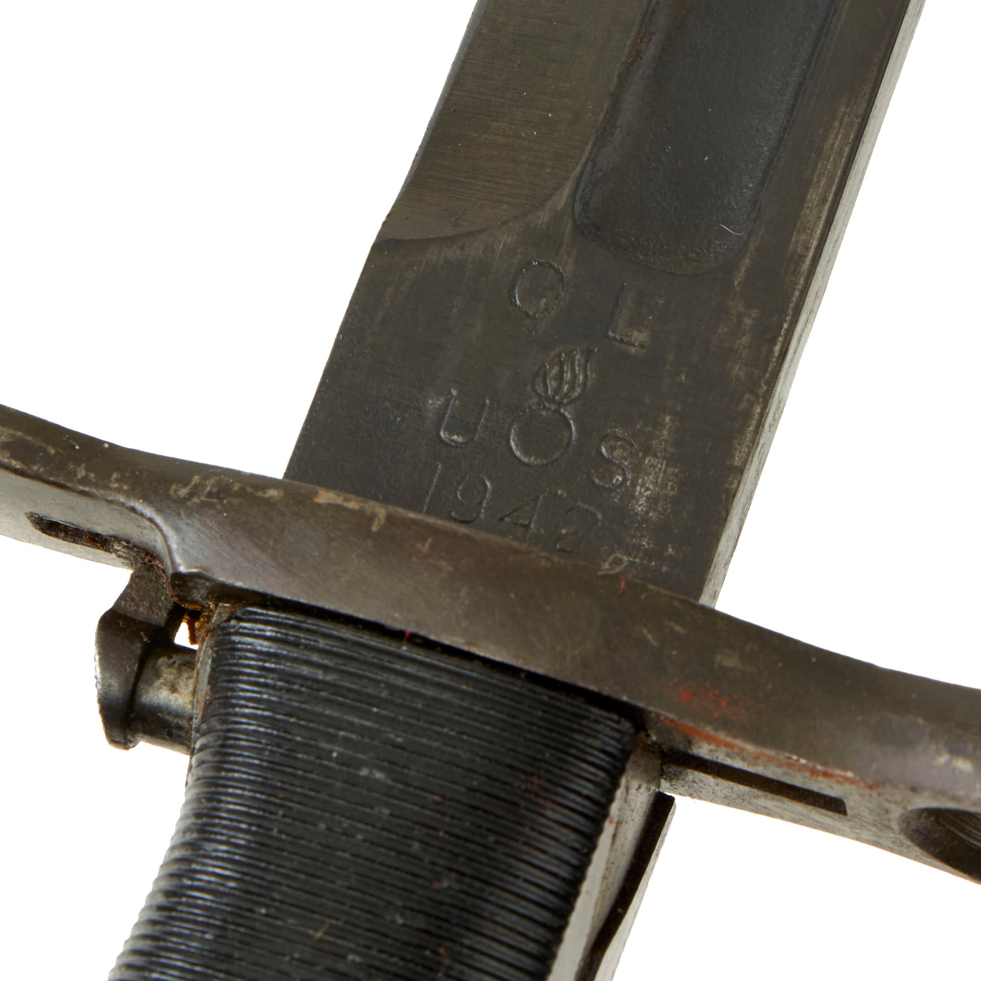 Original U.S. WWII Excellent Condition M1942 16" Garand Rifle Bayonet ...