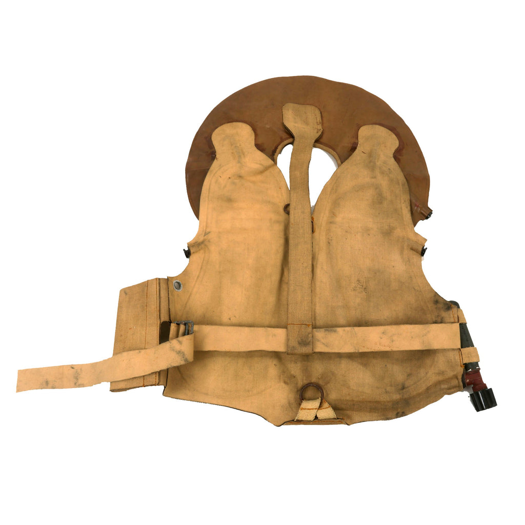 Original German WWII Kriegsmarine Navy Life Preserver Vest Dated 1942 ...