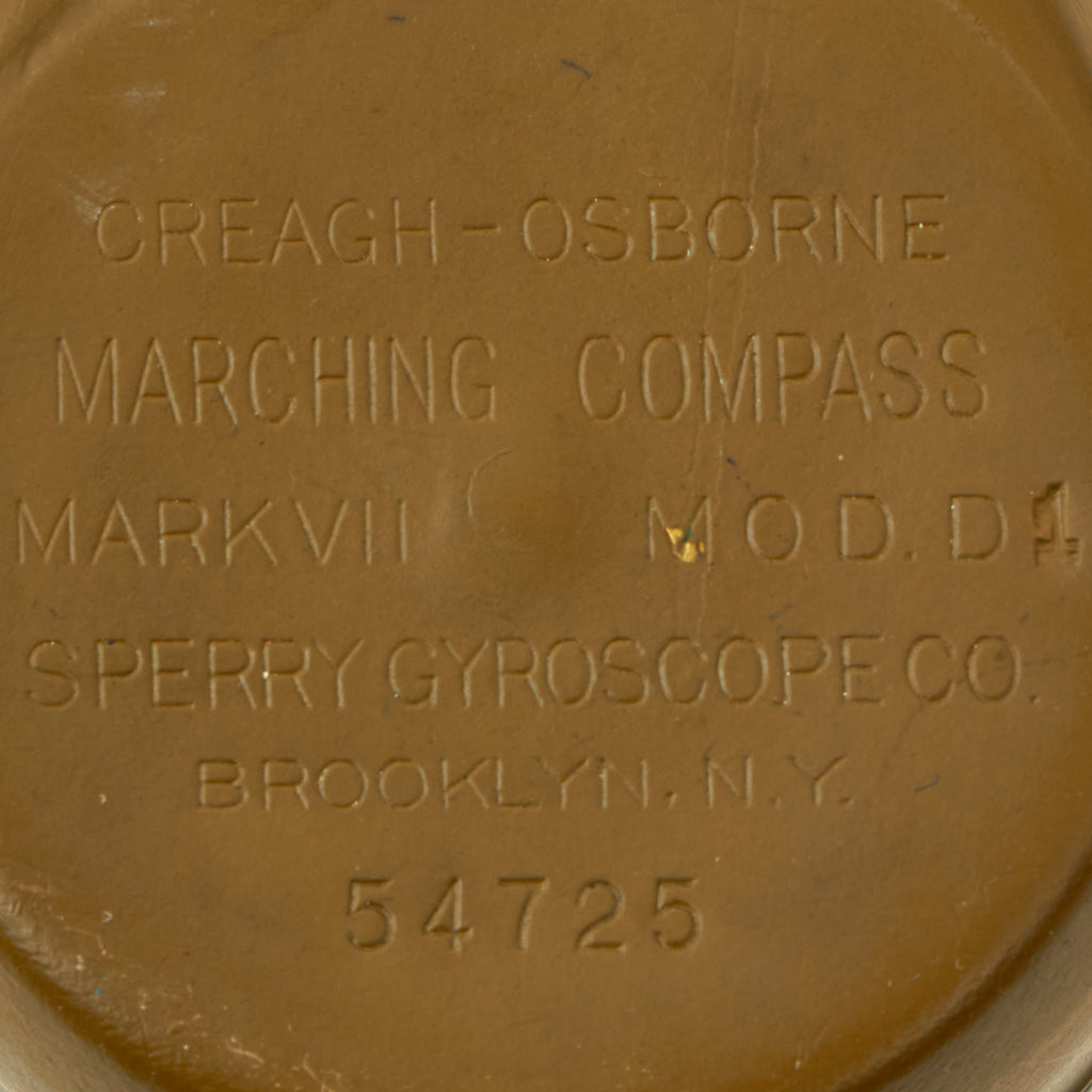 Original U.S. WWII Mark VII Creagh-Osborne Marching Compass by Sperry ...