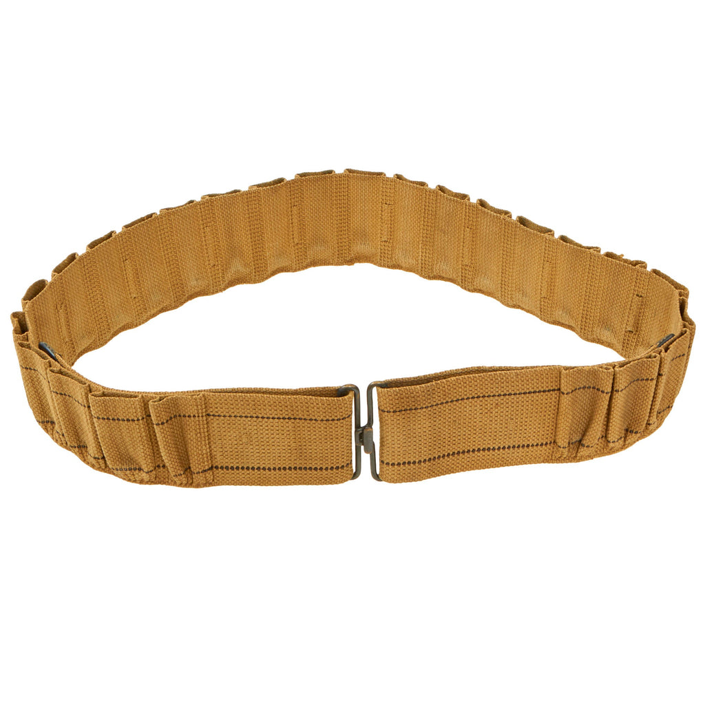 Original U.S. WWI Mills "Shotgun" Belt - 25 Cartridge Signal Flare “Ve ...