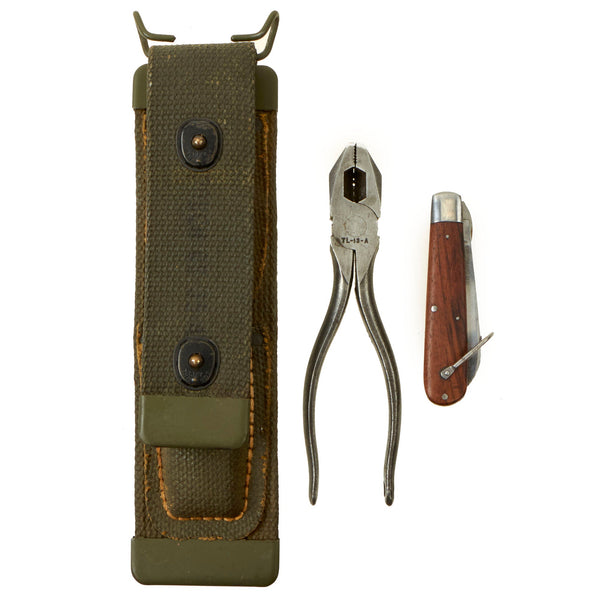 Original U.S. WWII US Army Signal Corps Lineman’s Tool Set With CS-34 ...
