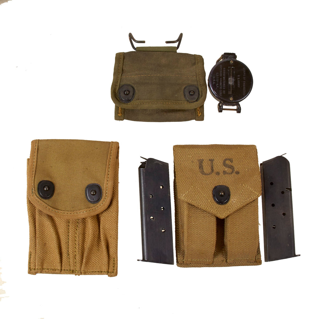 Original U.S. WWII & Korean War Era G.I. Field Gear Lot Featuring M192 ...