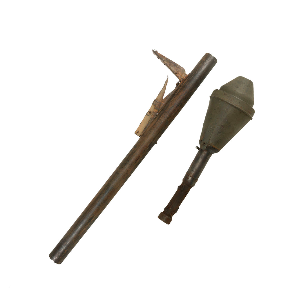 Original German WWII Inert Panzerfaust 60 Anti-Tank Rocket with Launch ...