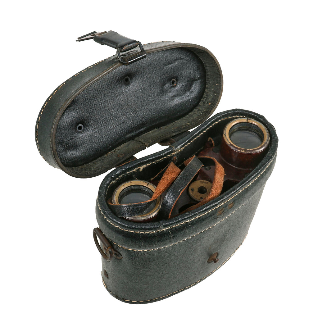 Original German WWII Rare Bakelite 6x30 Dienstglas Binoculars by Emil ...