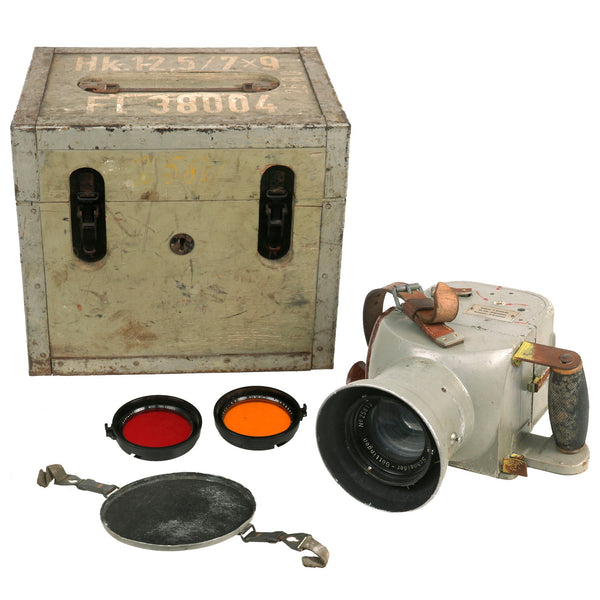 Original German WWII Luftwaffe Aerial Camera Handkammer Hk 12.5cm in T ...
