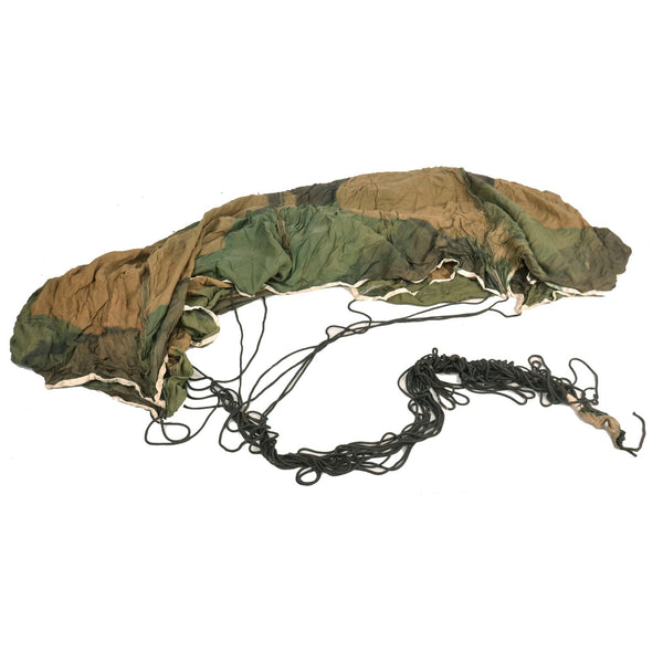 Original German WWII Luftwaffe Flare Parachute Camouflage Parachute Ca ...