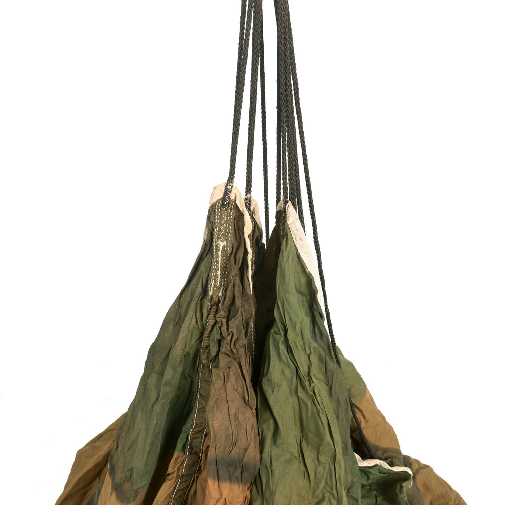 Original German WWII Luftwaffe Flare Parachute Camouflage Parachute Ca ...