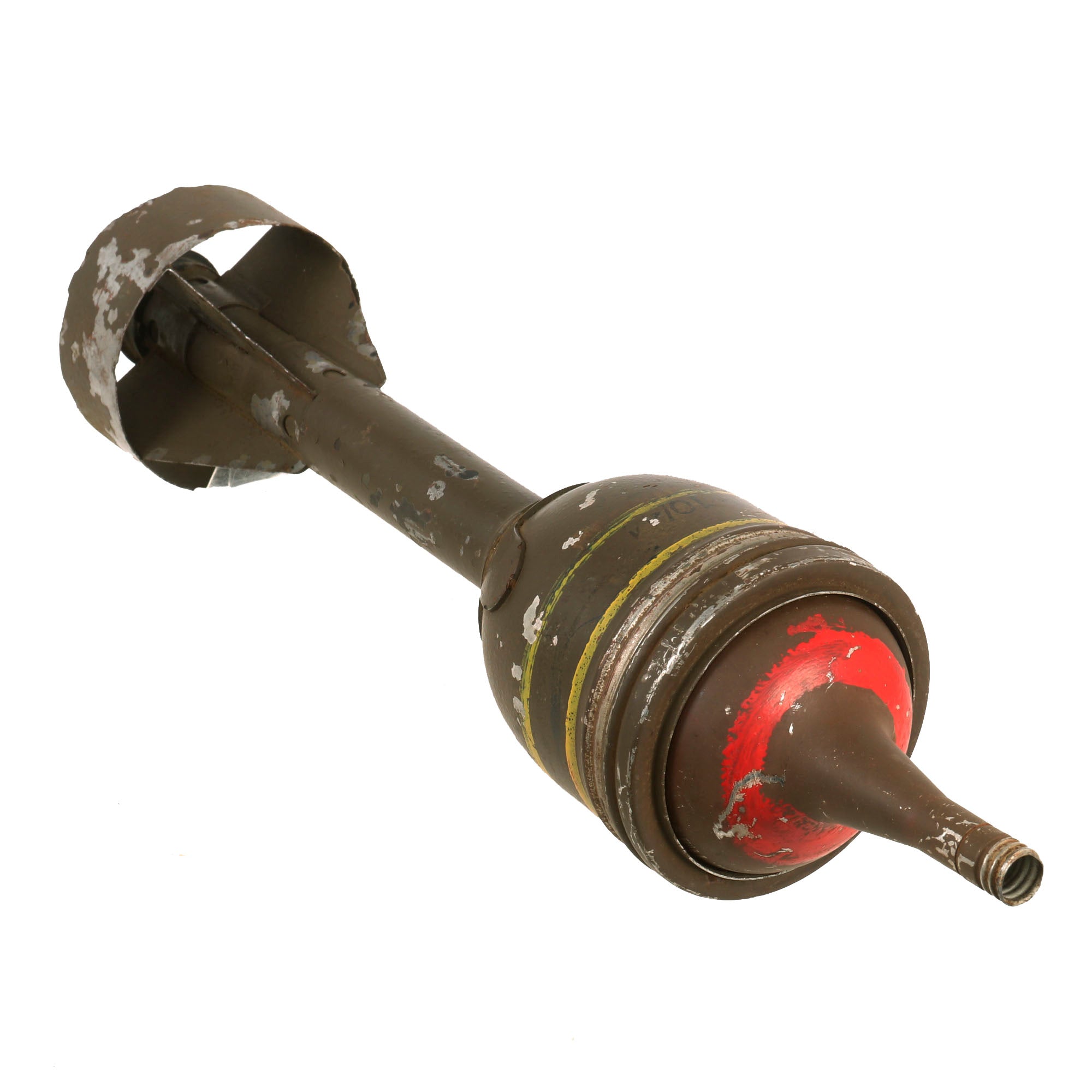 Original WWII British Inert PIAT Anti-Tank Bomb Launcher Round - Dated ...