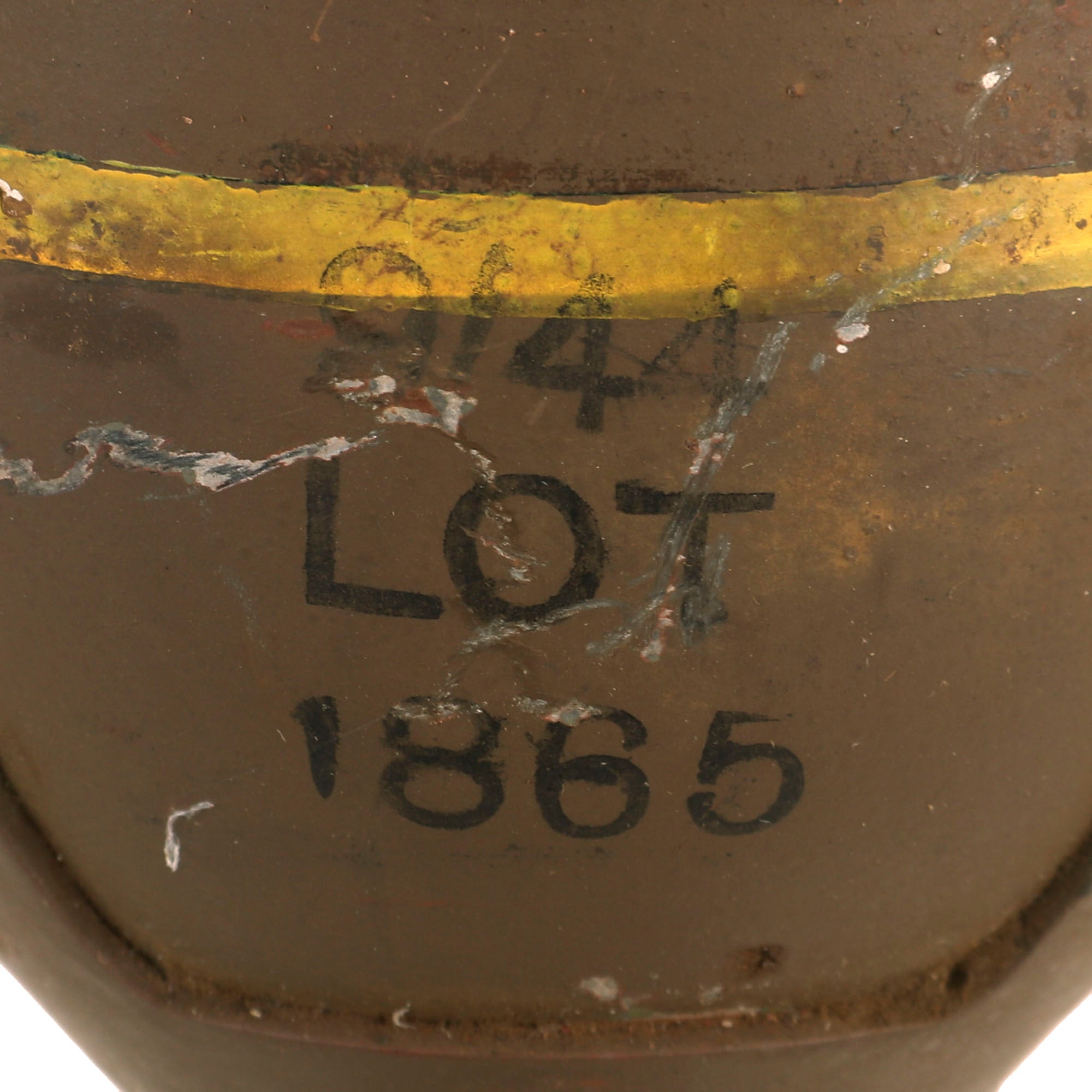 Original WWII British Inert PIAT Anti-Tank Bomb Launcher Round - Dated ...
