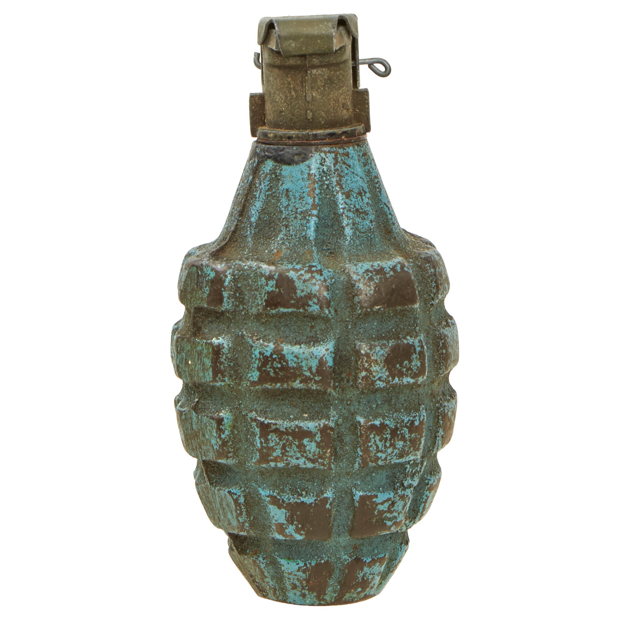 Original U.S. WWII MkII M21 Inert Practice Pineapple Fragmentation Han ...