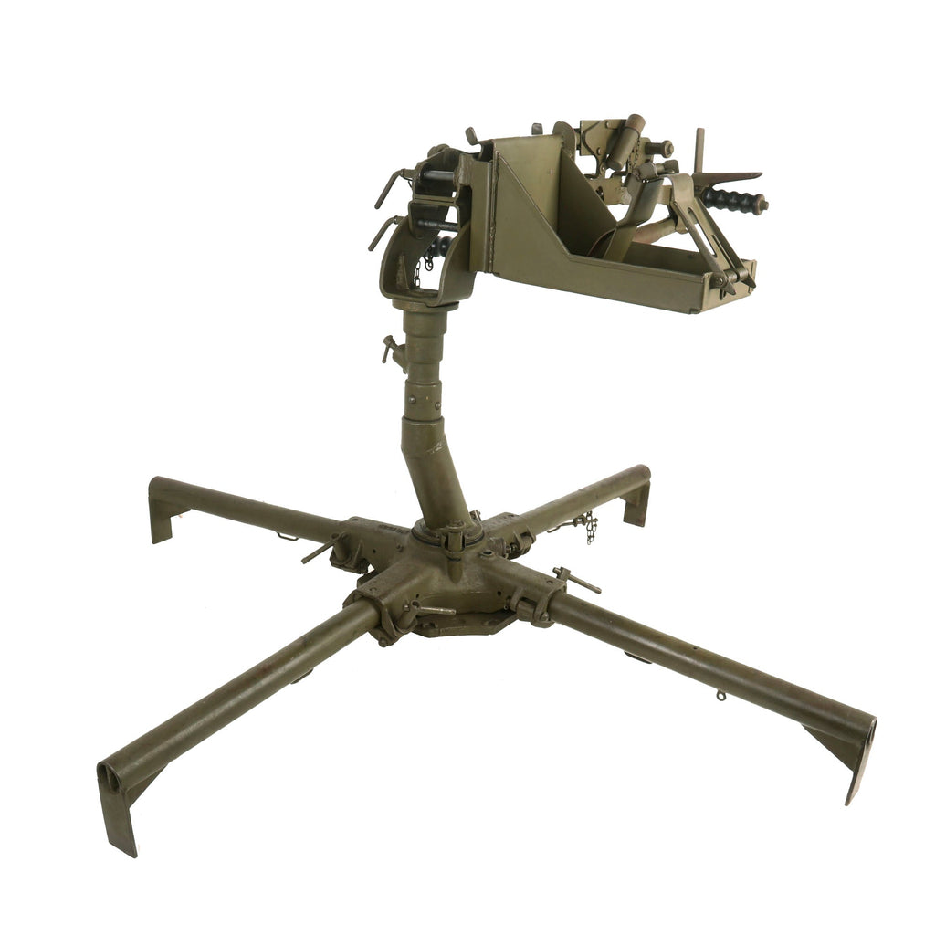 Original U.S. M63 Anti-Aircraft Ground Mount for M2 Browning .50 Calib ...