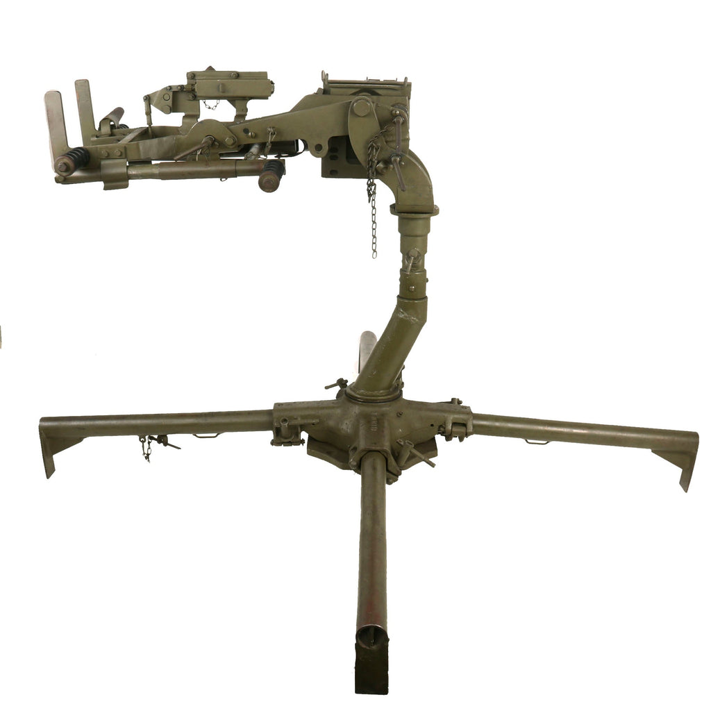 Original U.S. M63 Anti-Aircraft Ground Mount for M2 Browning .50 Calib ...