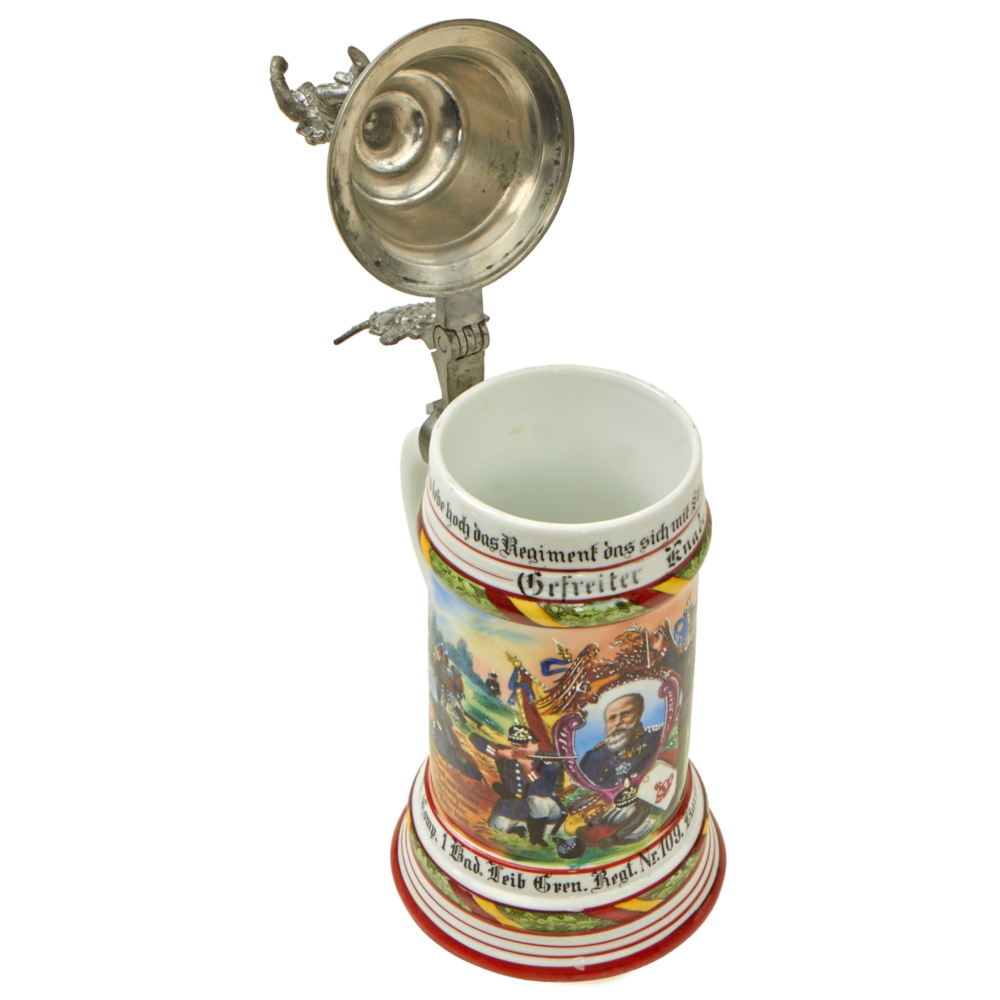 Original Imperial German Pre-WWI Royal Baden 1st Life Guard Grenadier ...