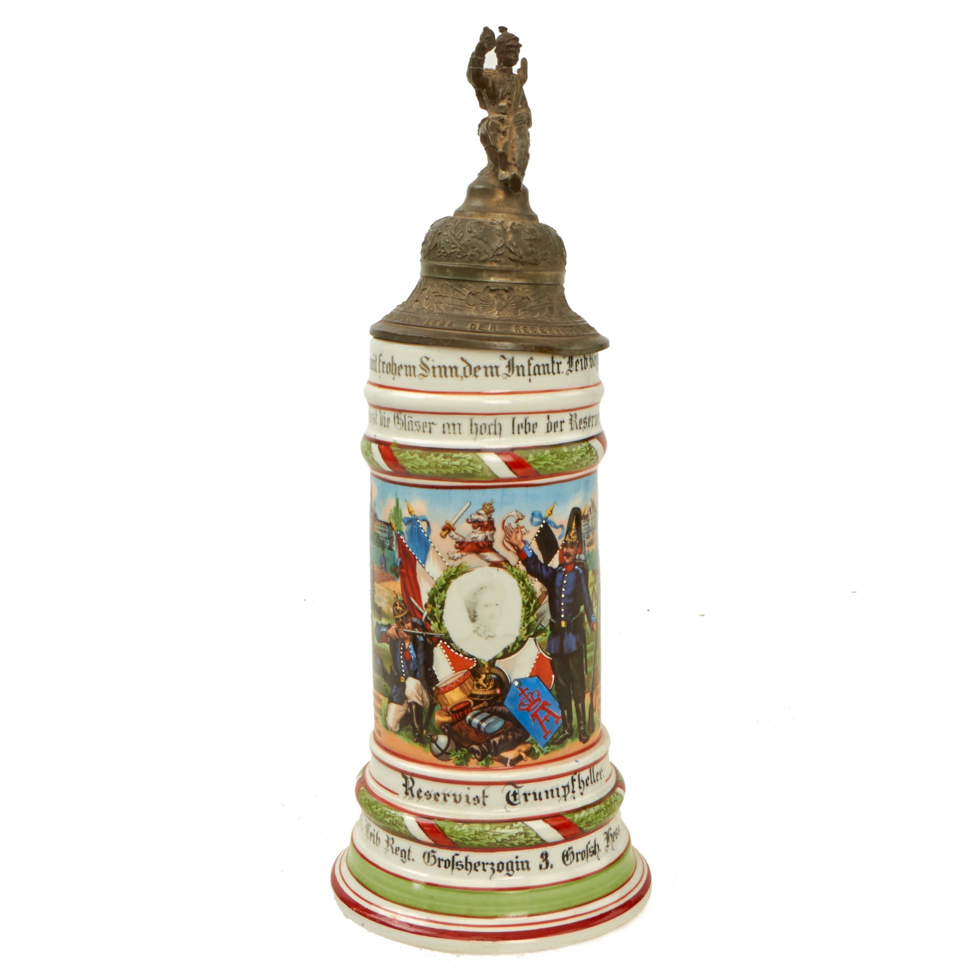 Original Imperial German WWI Era Hessian 117th (3rd Grand Ducal Hessia ...