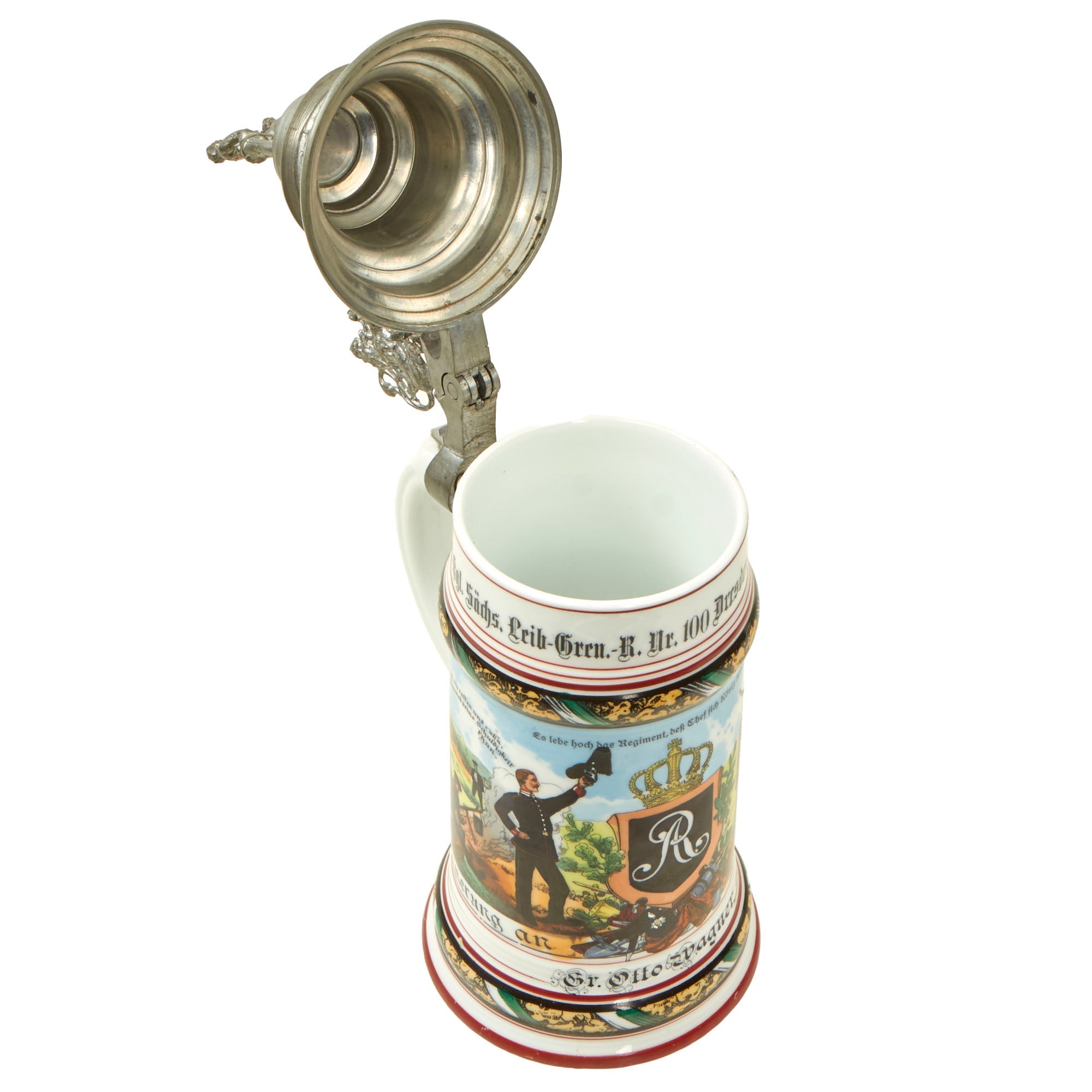 Original Imperial German Pre-WWI Royal Saxon 1st Life Guard Grenadier ...