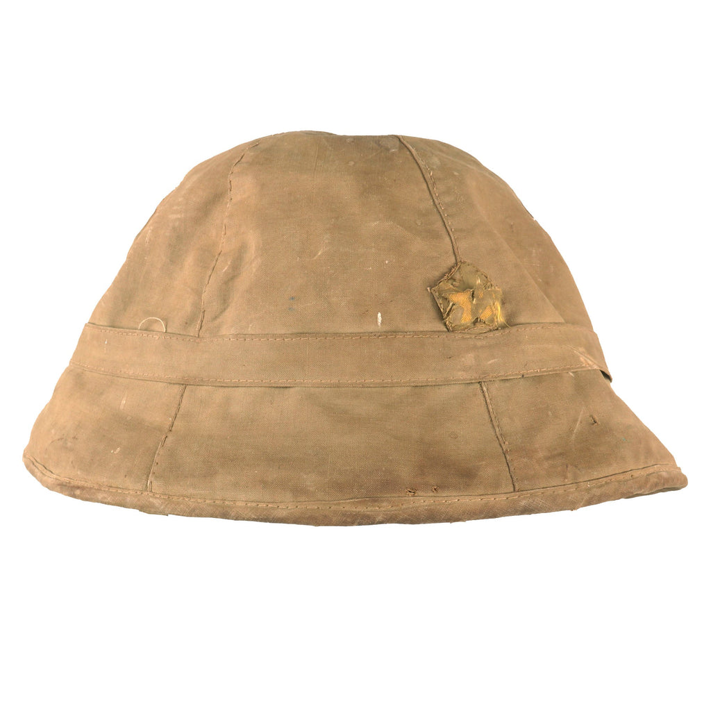 Original Imperial Japanese Army WWII Type 98 Sun Pith Helmet - Crushed ...