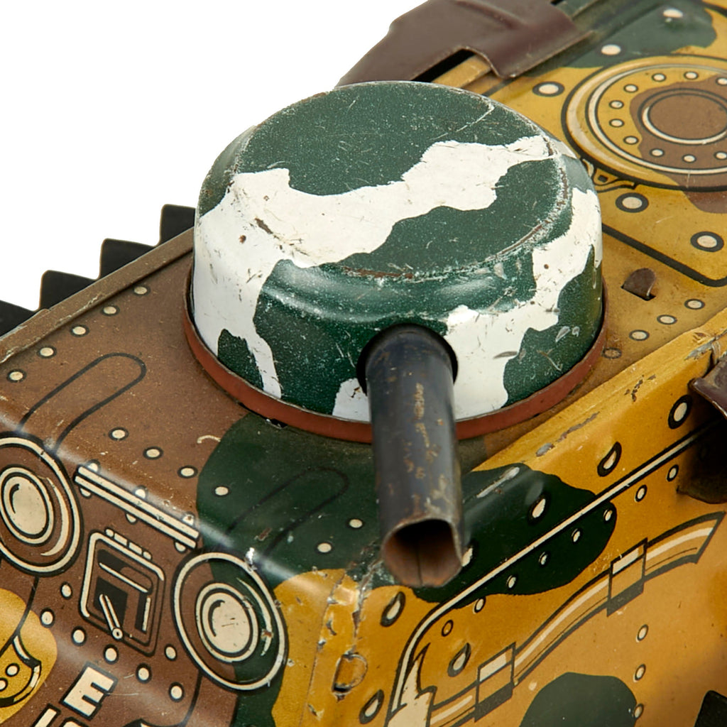 Original U.S. WWII Era Tin Lithographed Mechanical Toy Tanks by Louis ...