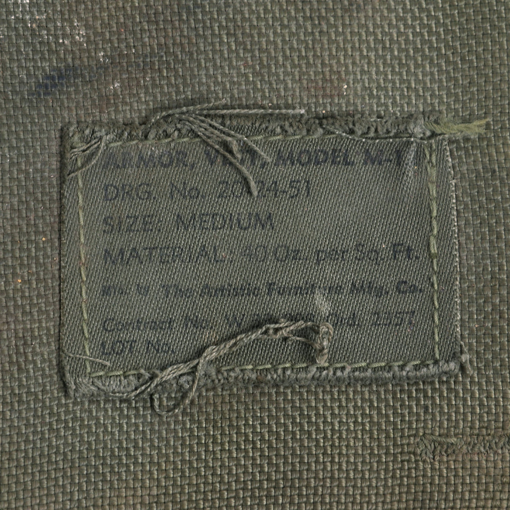 Original U.S. Korean War M12 Body Armor - Two Pieces Manufactured by B ...