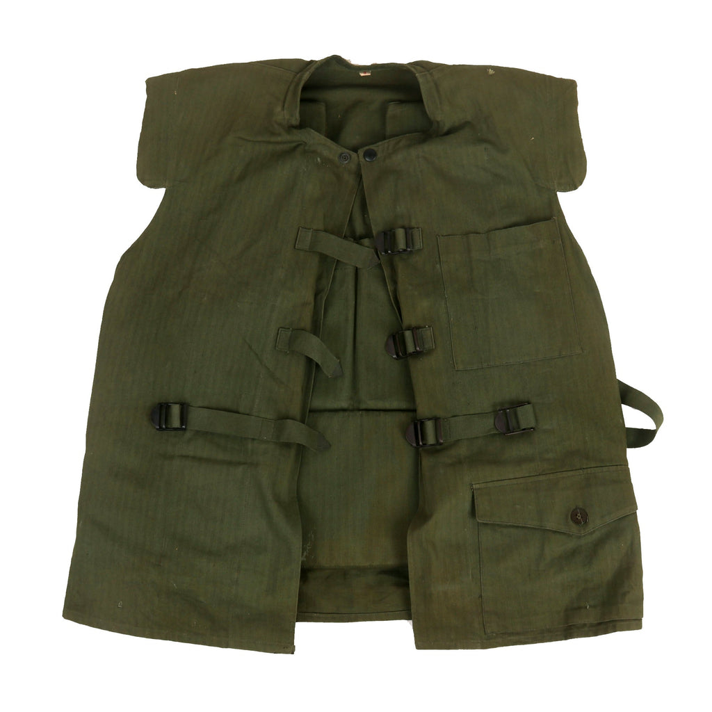 Original U.S. WWII U.S.M.C. Experimental Body Armor Flak Jacket - HBT ...