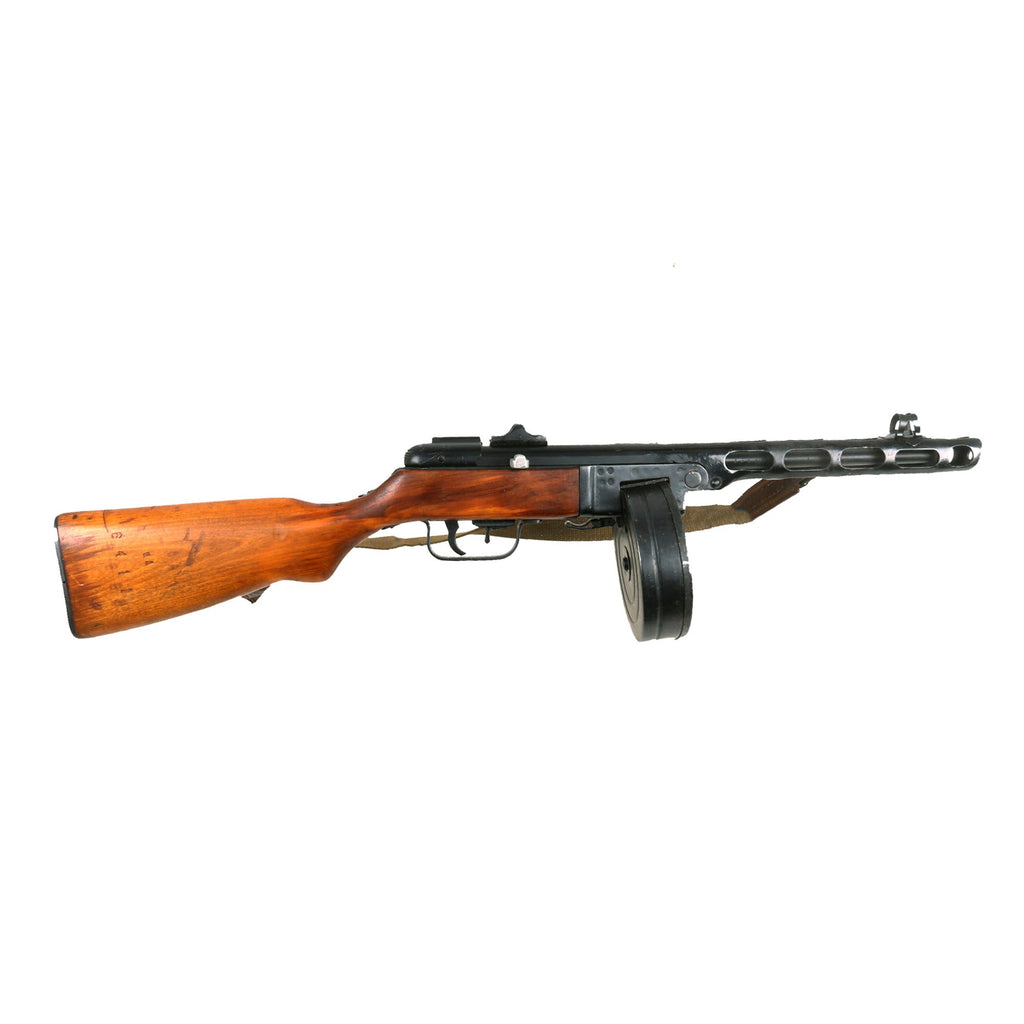 Original Soviet PPSh-41 Display Machine Pistol Serial EA 6441 with (2 ...