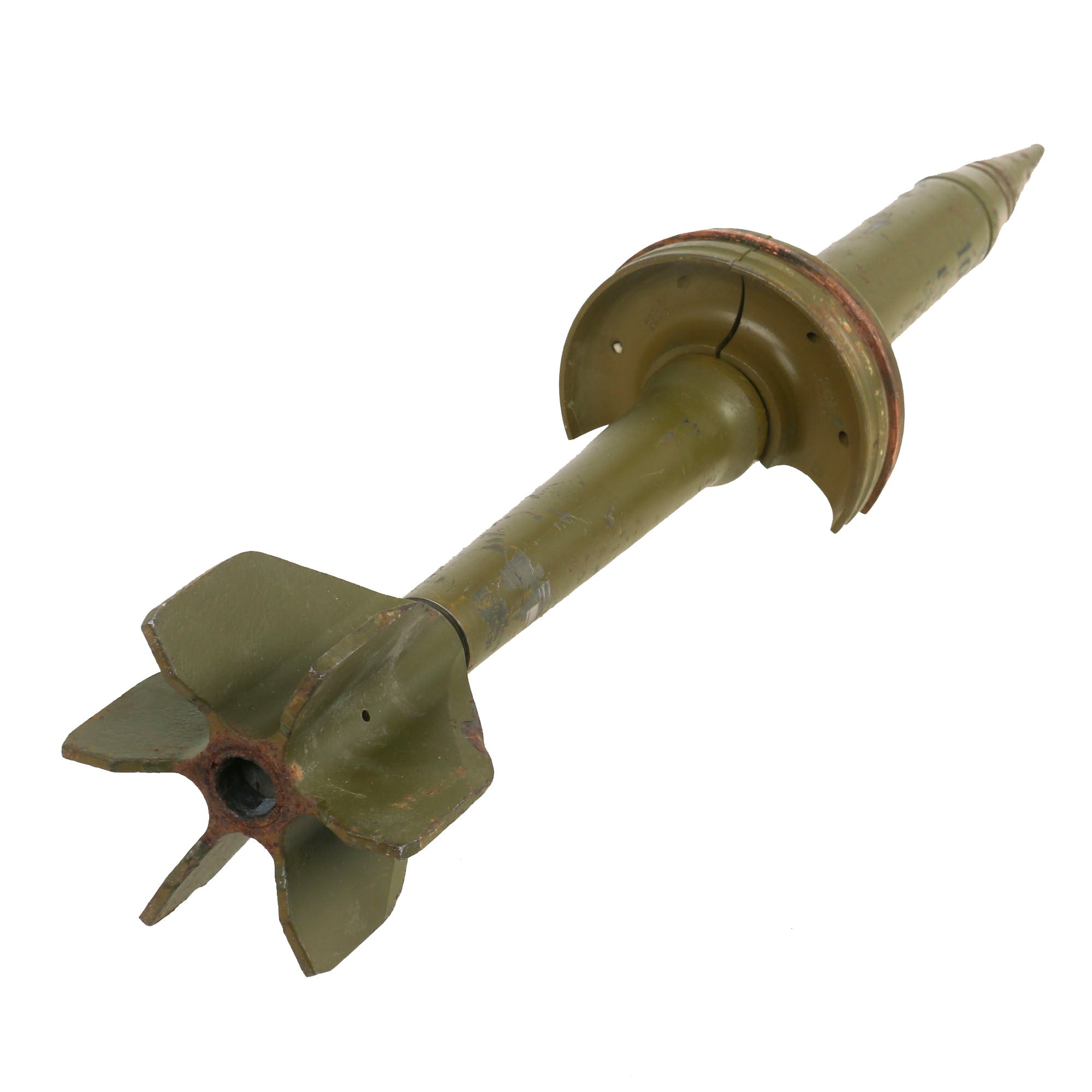 Original China Cold War Era Chinese Inert Type 73 100mm Tungsten Core ...