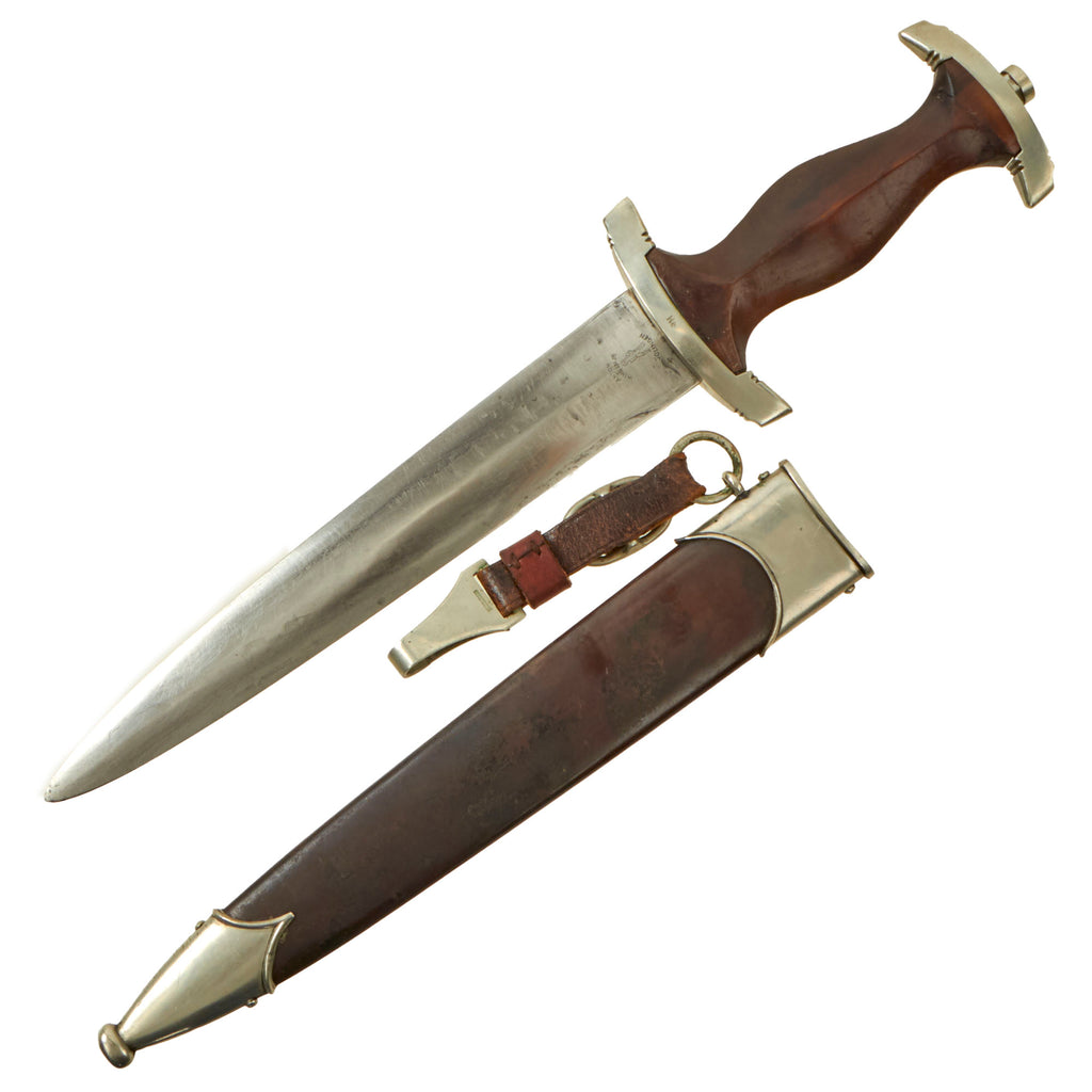 Original German WWII Partial Ground Ernst Röhm Signature SA Dagger by ...