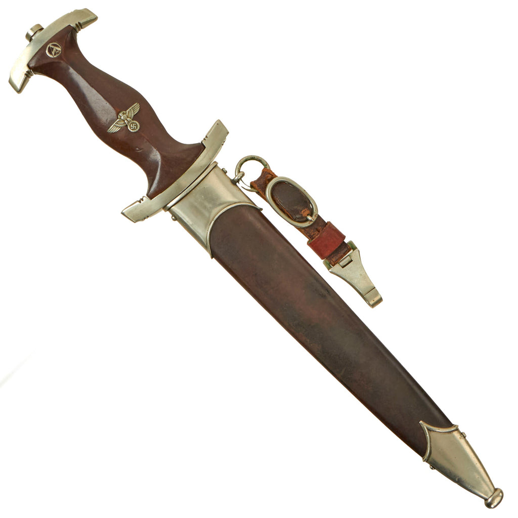 Original German WWII Partial Ground Ernst Röhm Signature SA Dagger by ...