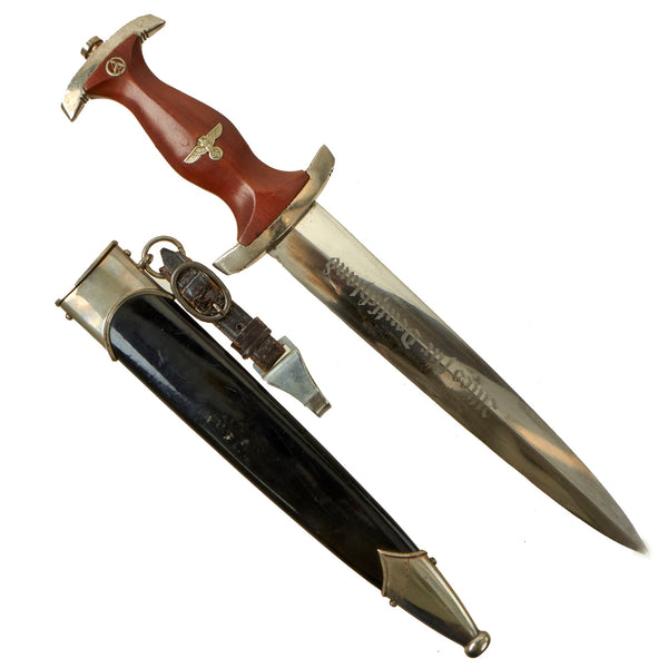 Original German WWII 1938 Dated NSKK Dagger by Anton Wingen, Jr. with ...