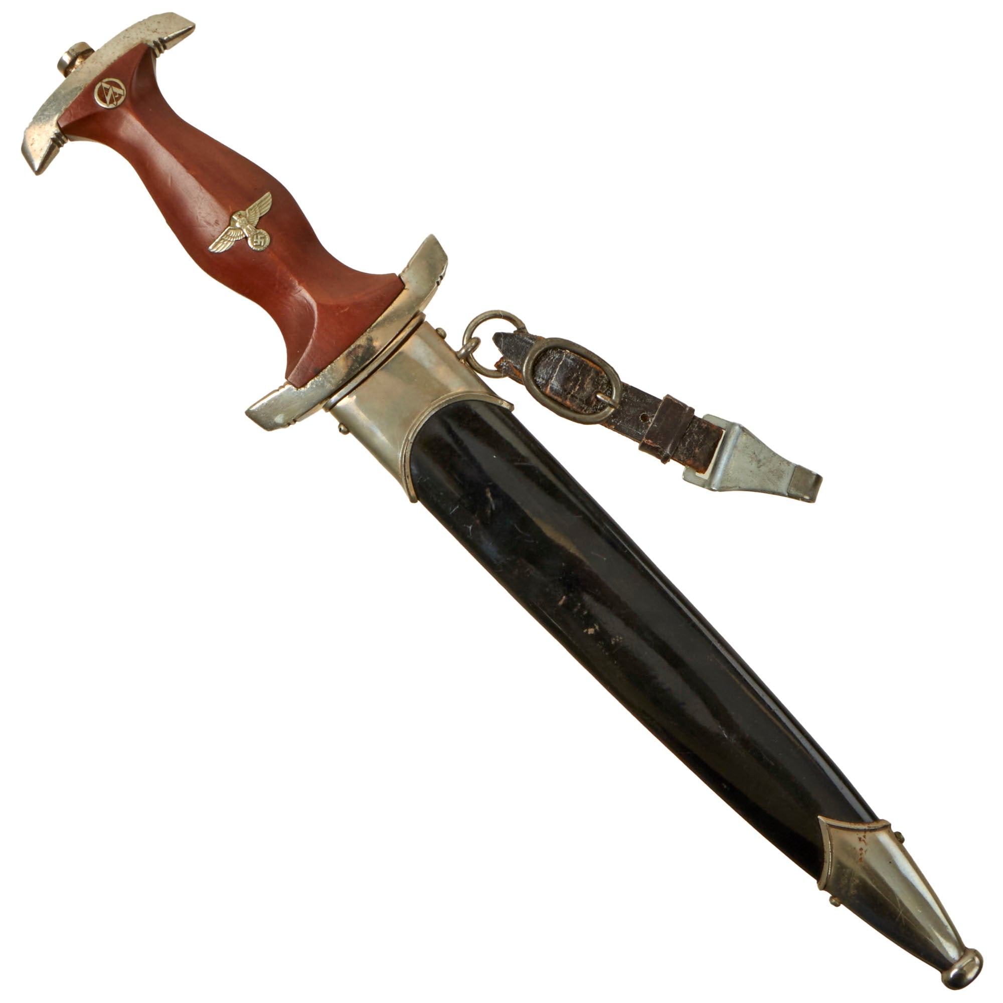 Original German WWII 1938 Dated NSKK Dagger by Anton Wingen, Jr. with ...