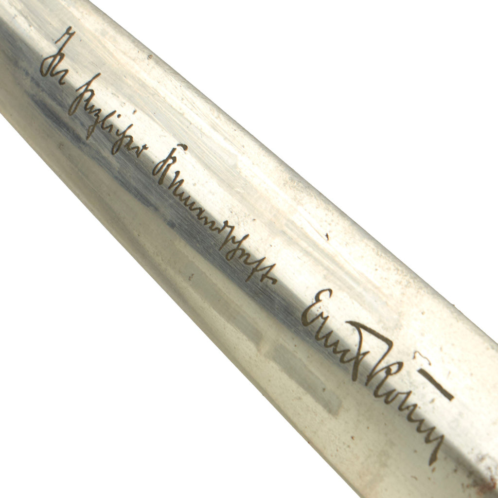 Original German WWII Scarce Fully Intact Ernst Röhm Signature SA Dagge ...