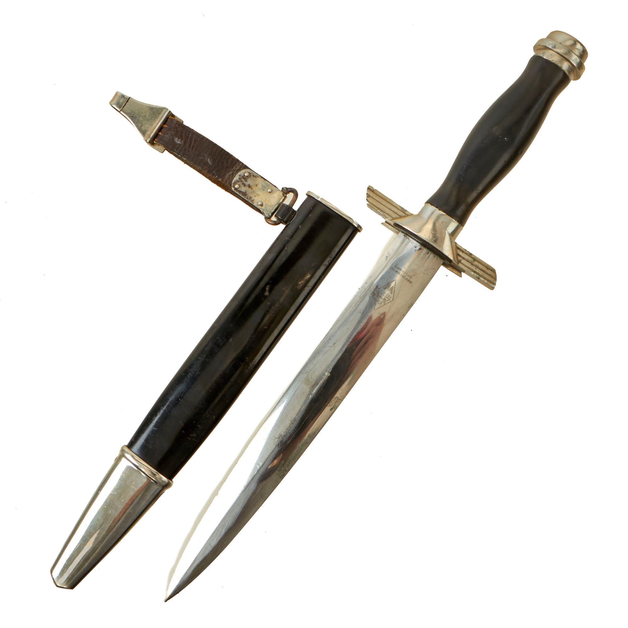 Original Rare German WWII 1st Model RLB Subordinate Dagger by KRONECK ...