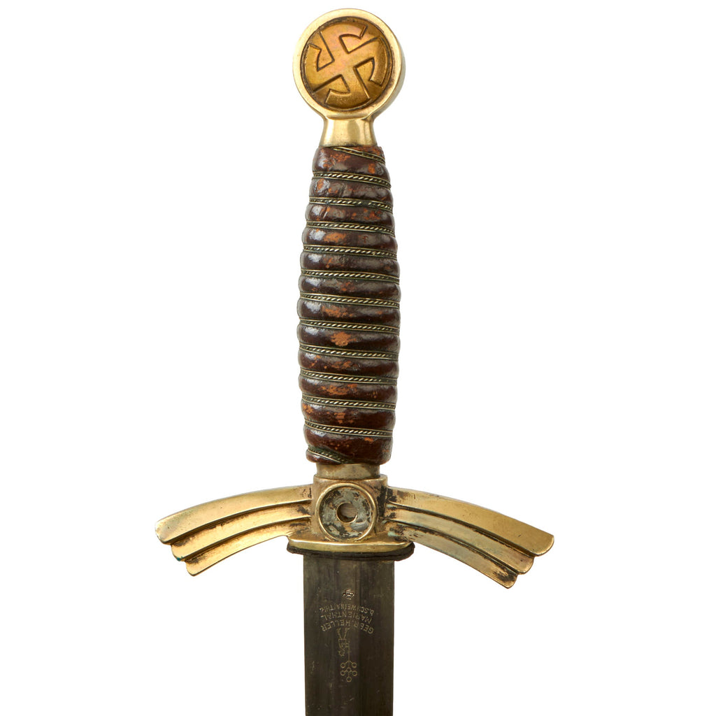Original German WWII Early Unit-Marked 1st Model Luftwaffe Dagger by G ...