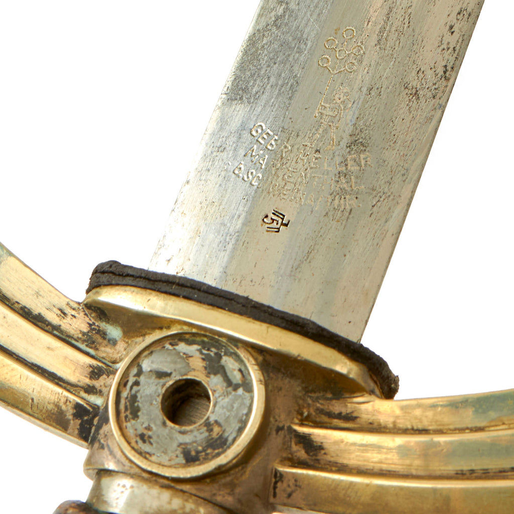 Original German WWII Early Unit-Marked 1st Model Luftwaffe Dagger by G ...