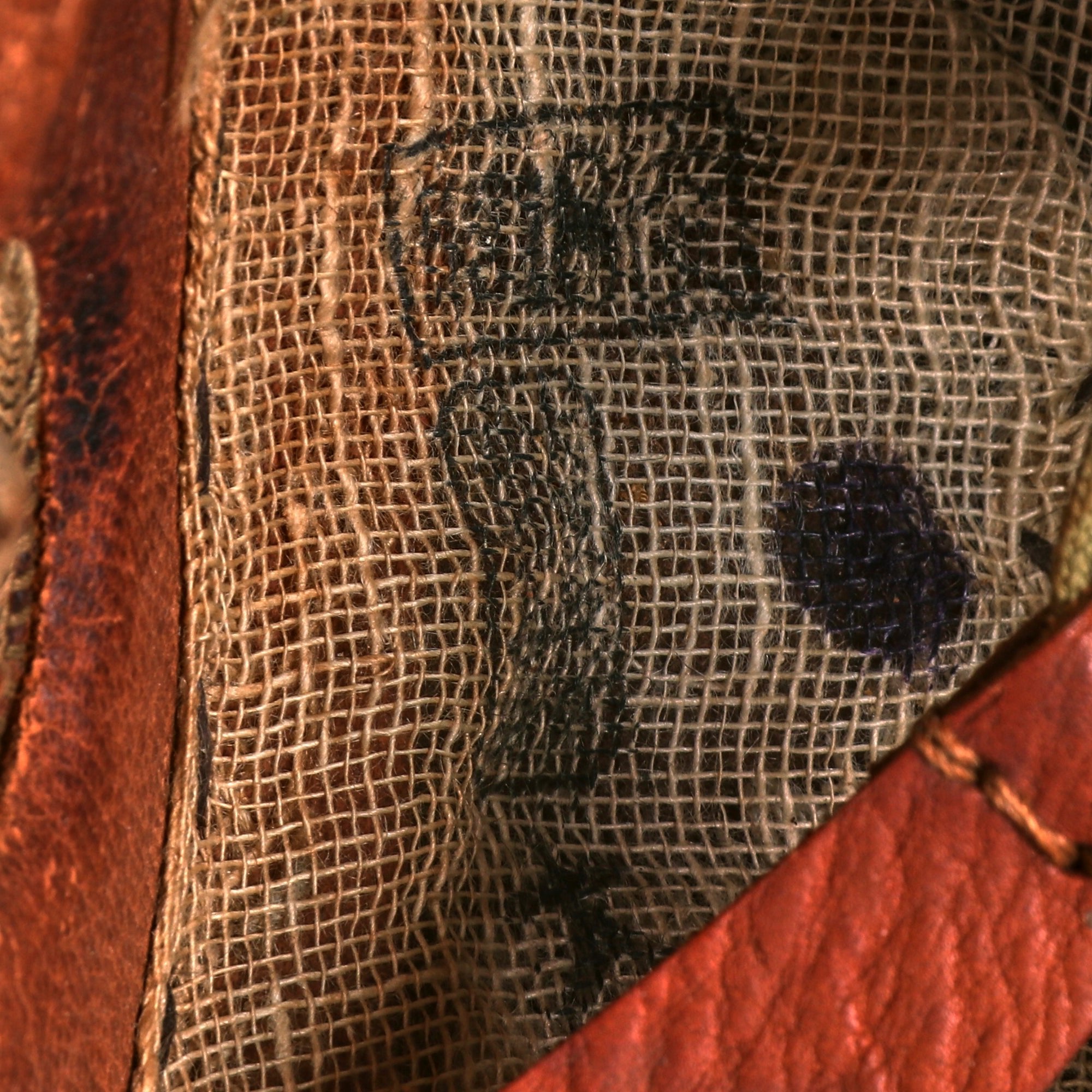 Original Japanese WWII Imperial Japanese Army Tanker Helmet with Marki ...