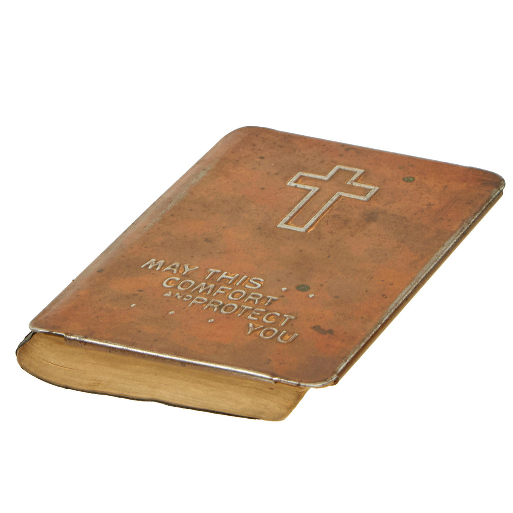 Original U.S. WWII “May This Comfort and Protect You” New Testament He ...