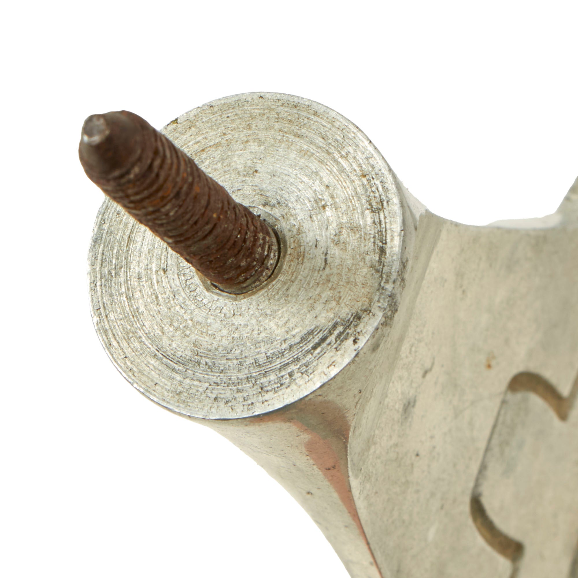 Original German WWII DAF Labor Front Aluminum Flag Pole Finial - Deuts ...