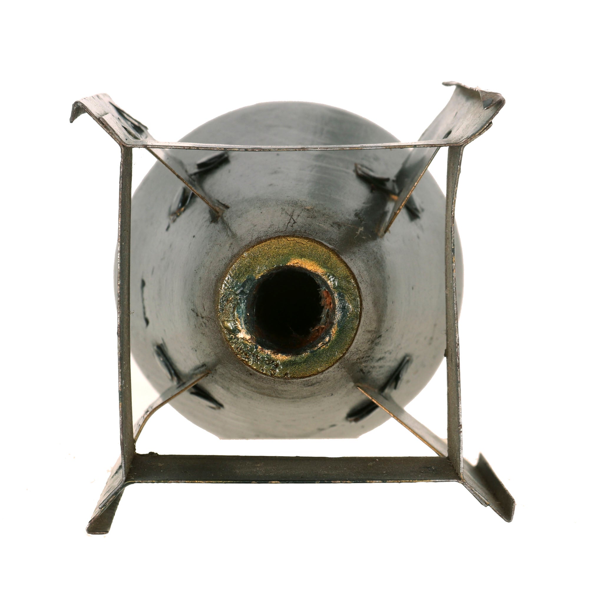 Original U.S. WWII 8th Air Force Inert Aerial Bomb Trench Art Display ...