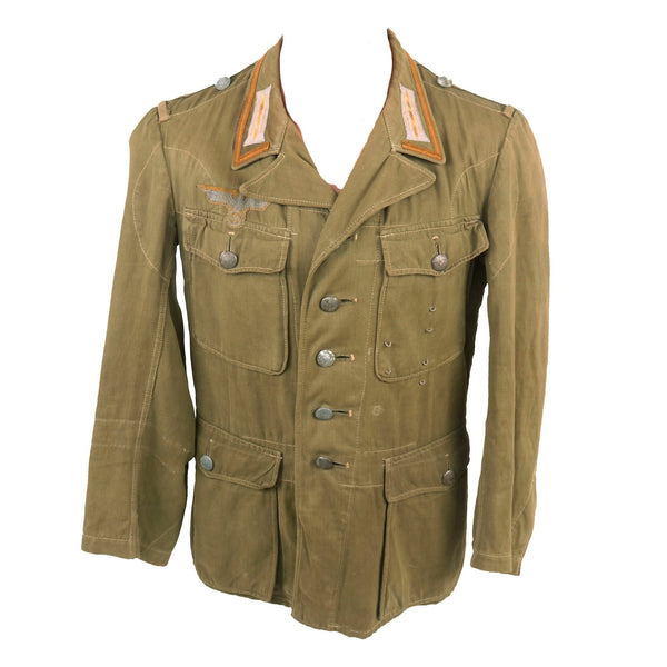 Original German WWII Afrika Korps NCO Second Pattern Tropical Uniform ...