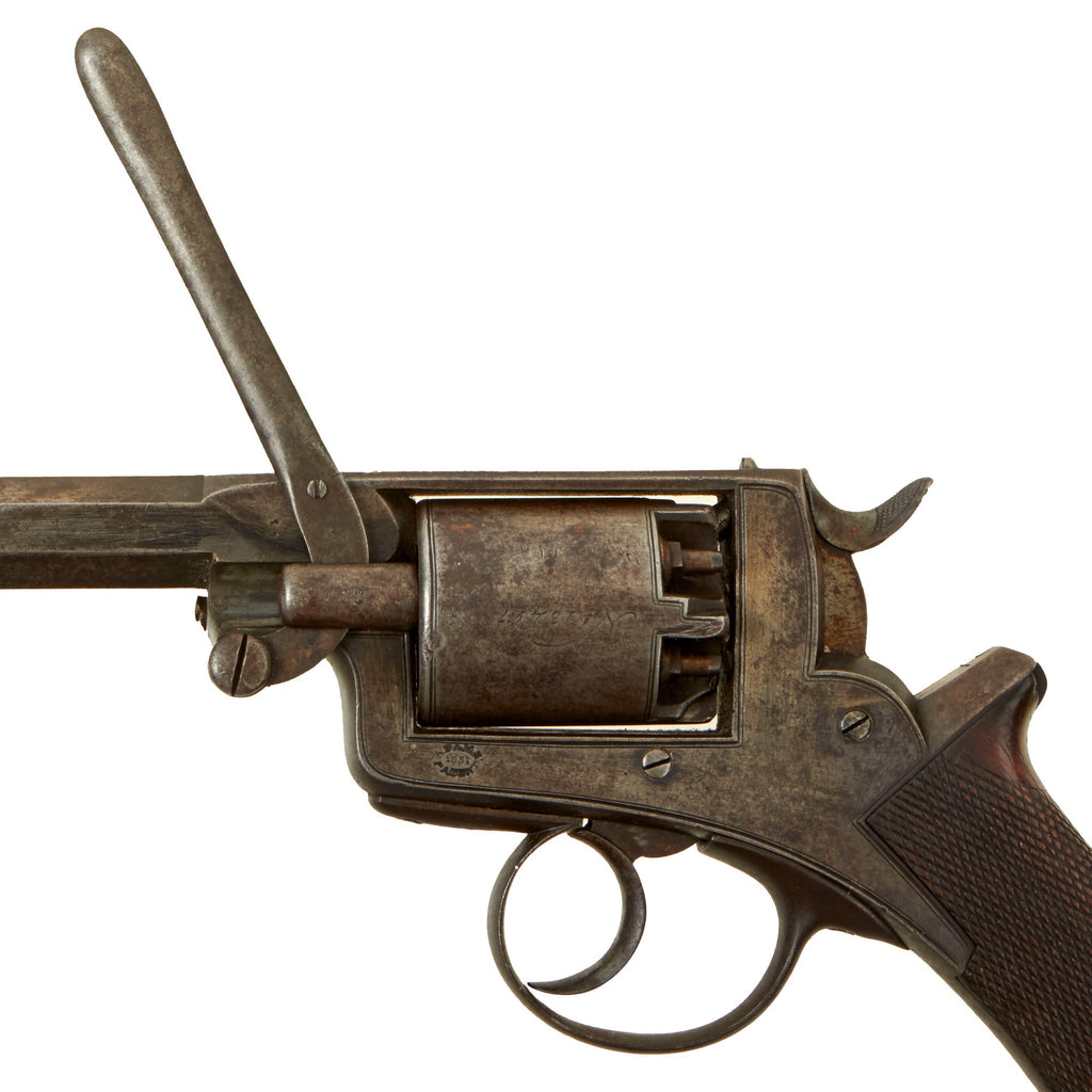 Original U.S. Civil War Era Belgian Adams .442 M1851 Percussion Revolv ...