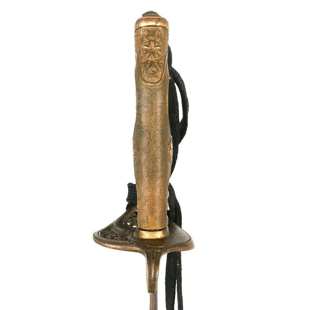 Original Imperial Japanese WWII Army Type 19 Kyu-Gunto Nickel-Plated P ...