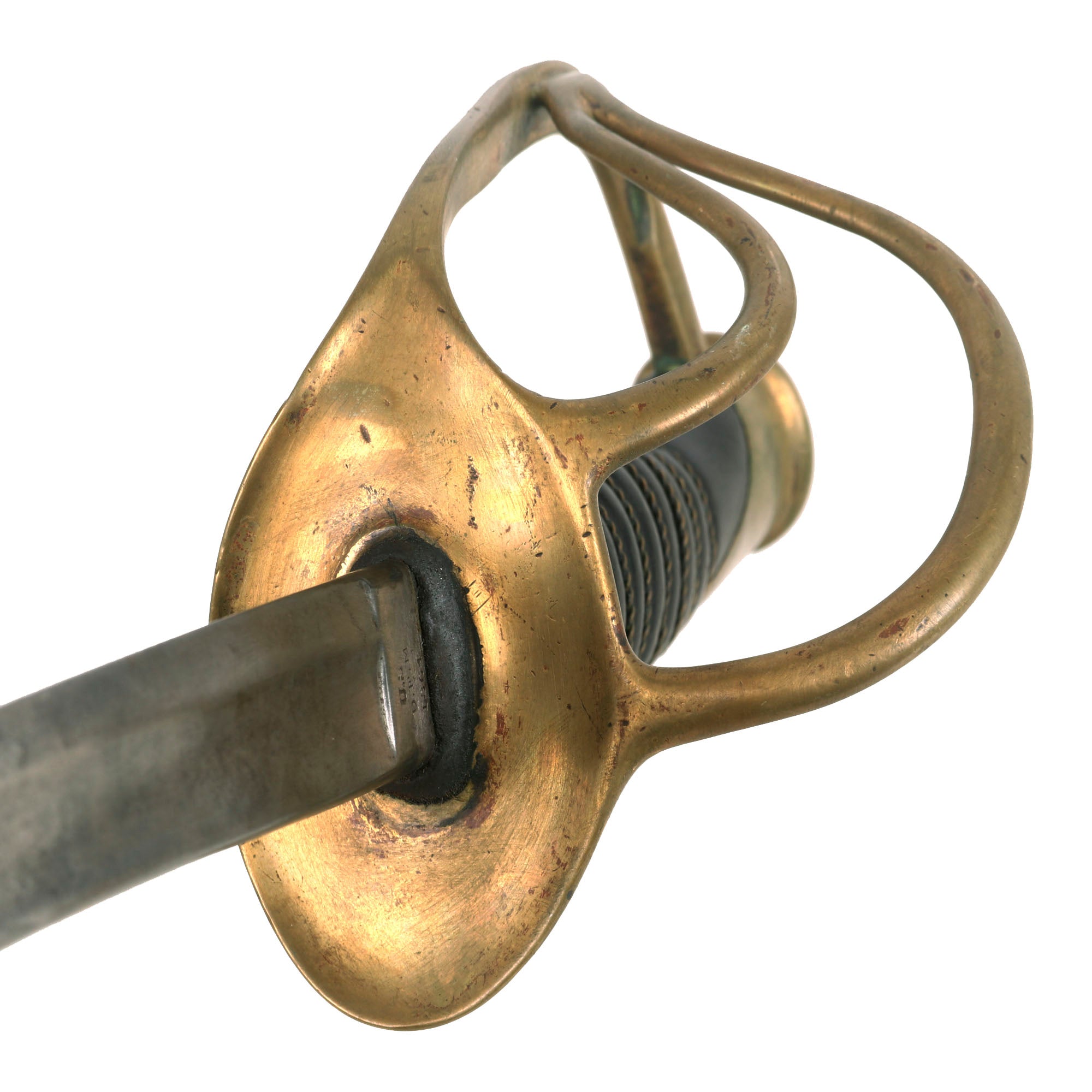 Original U.S. Civil War Model 1860 Light Cavalry Saber with Scabbard b ...