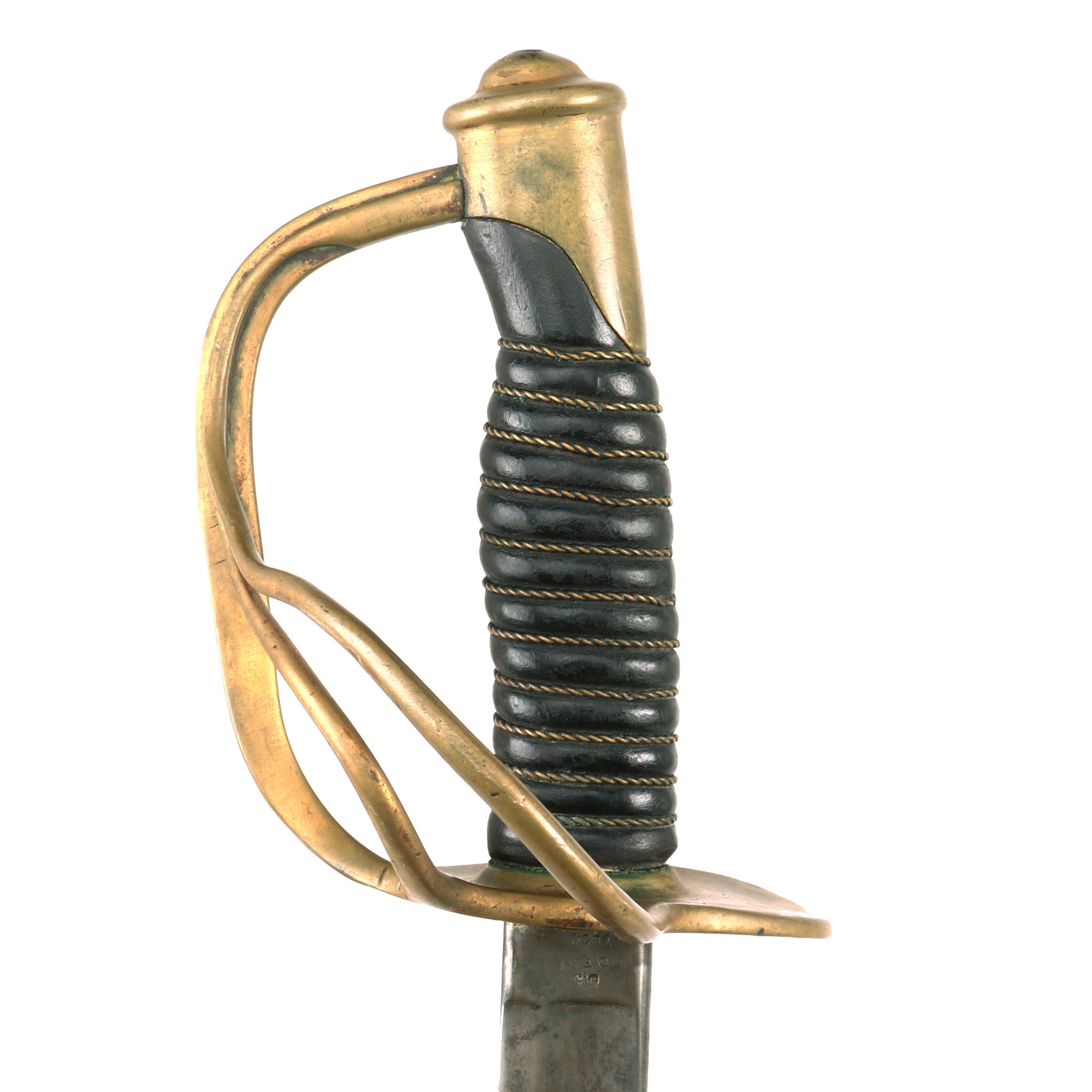 Original U.S. Civil War Model 1860 Light Cavalry Saber with Scabbard b ...