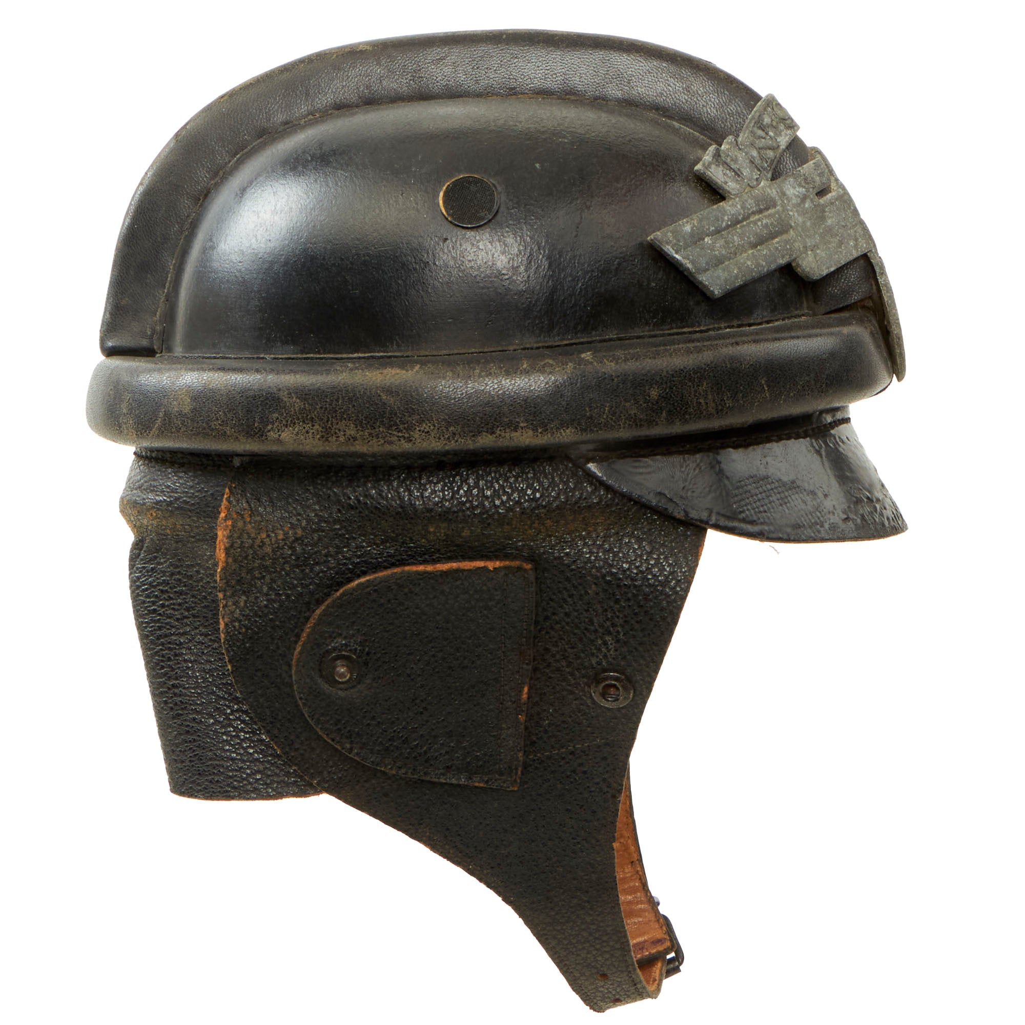 Original German WWII 2nd Pattern NSKK Crash Helmet in size 54 ...